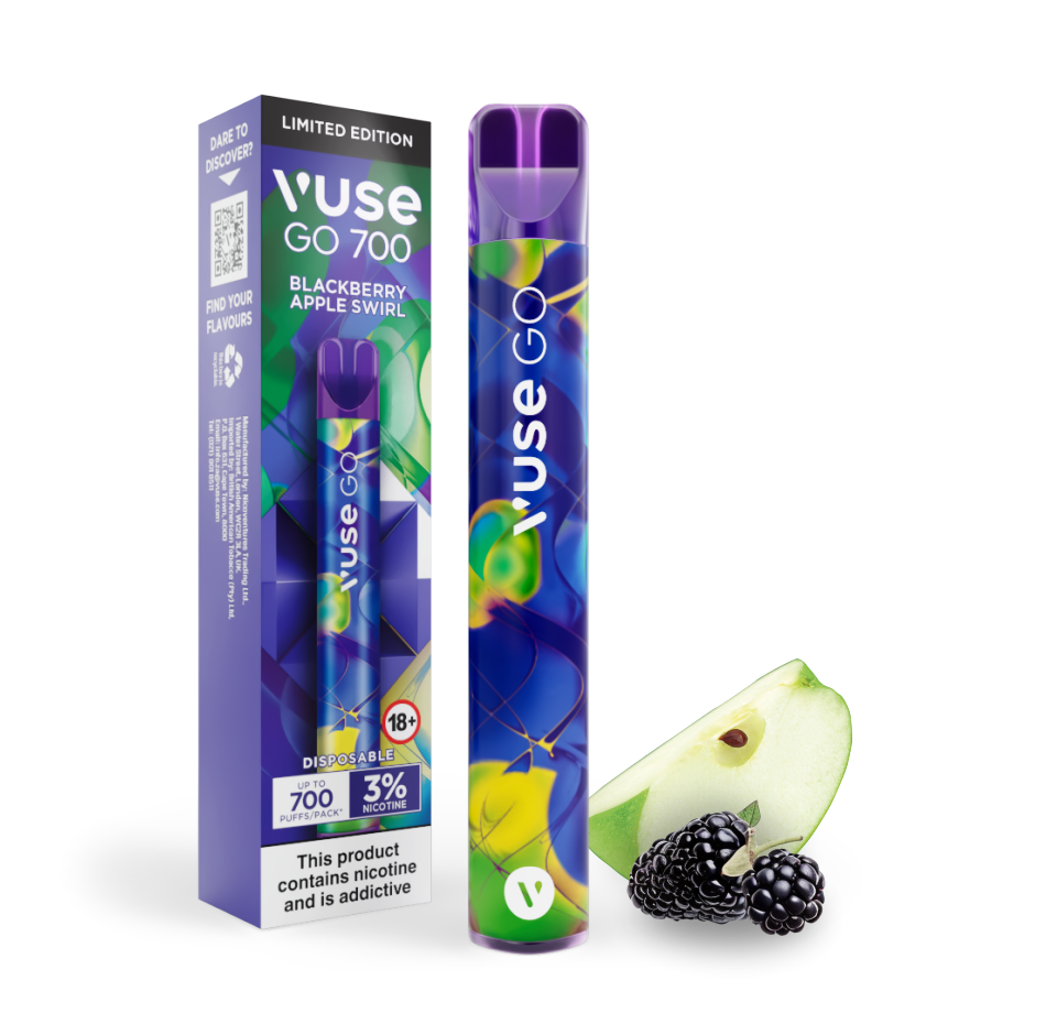 Shop Go 700 Puffs Blackberry Apple Swirl Disposable Vapes